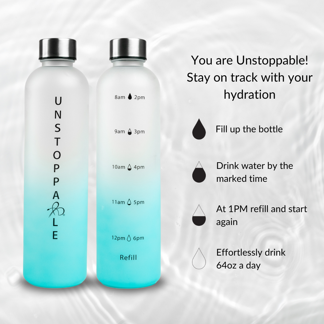 Unstoppable 32oz Tritan Water Bottle – Bright Line™ Emporium